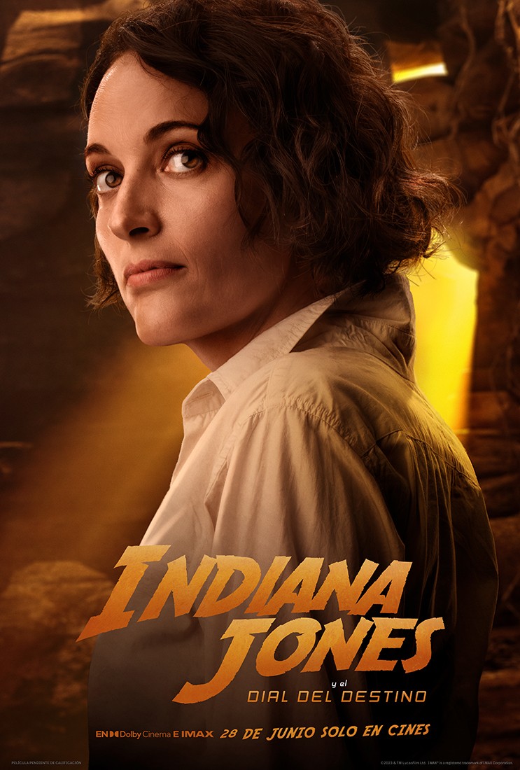 Pósters de los personajes de Indiana Jones y el Dial del Destino